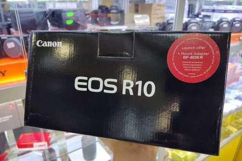 Canon EOS R10 + Адаптер Canon EF-EOS R новый