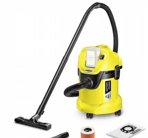 Хозяйственный пылесос Karcher WD 3 Battery (без ак