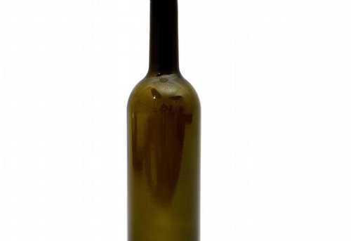 Бутылка для вина "Бордо" 750мл., оливковая