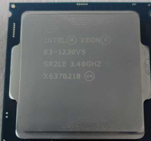 Процессор Xeon e3-1230v5