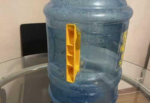 Бутылка из под воды 20 лит с ручкой и крышкой