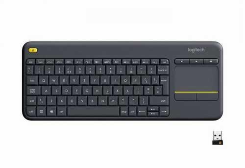 Беспроводная клавиатура с тачпадомlogitech k400