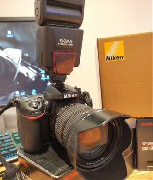 Nikon D7100 + Sigma 17-50 f2.8