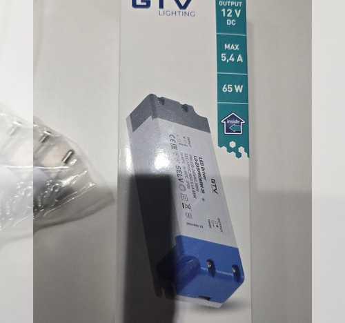 Трансформатор драйвер для LED GTV 12V 65W