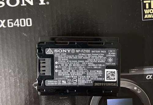 Аккумулятор Sony np fz100