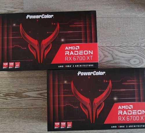 Radeon RX 6700XT Red Devil 12гб (новая, запечатан)