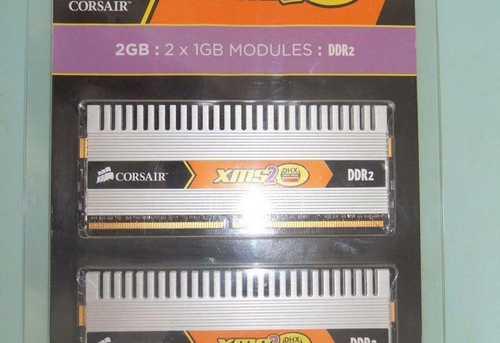 Оперативная память 2x1GB DDR2