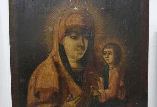 Тихвинская икона Божией Матери 19 век