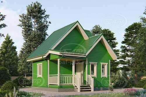 Каркасный дом от производителя дк043