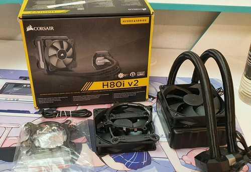 Сжо водяное охлаждение Corsair H80i v2