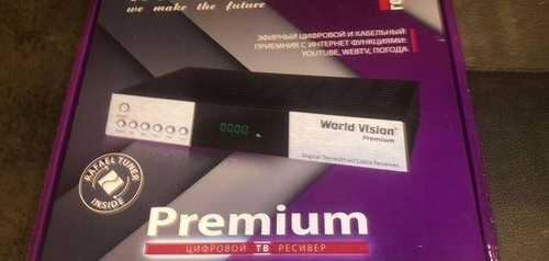 Цифровой приемник World Vision premium dvb C,T,T2