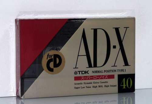 Аудиокассеты TDK AD-X 40 japan market (4274)