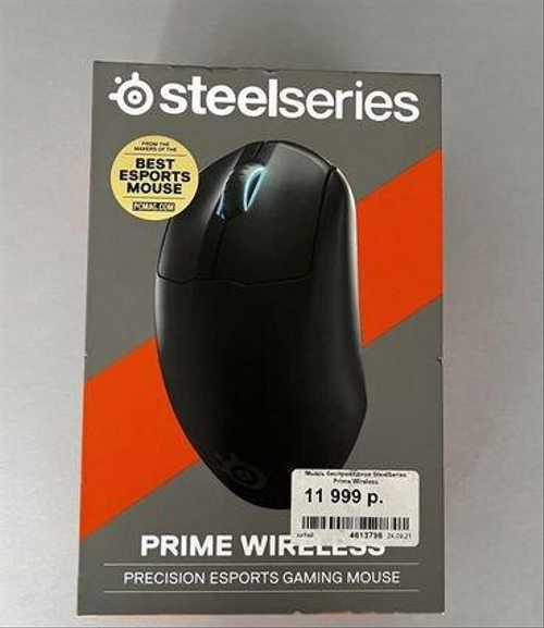 Мышь беспроводная SteelSeries Prime Wireless