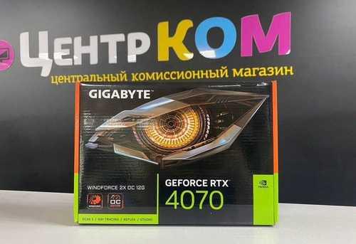 Новая gigabyte Geforce RTX 4070 12GB