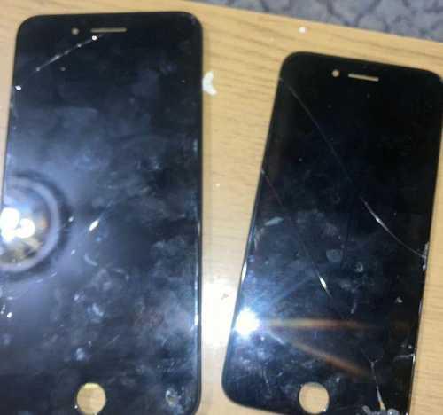 Битые дисплеи рабочие iPhone