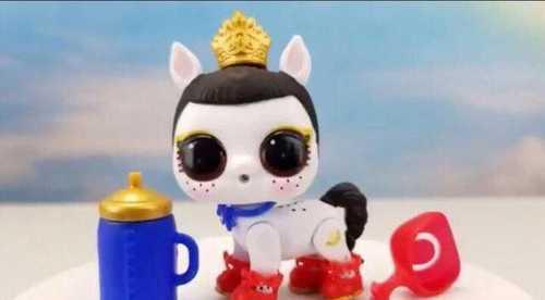 Пони lol Neigh Magesty Fuzzy pets в шерсти оригина