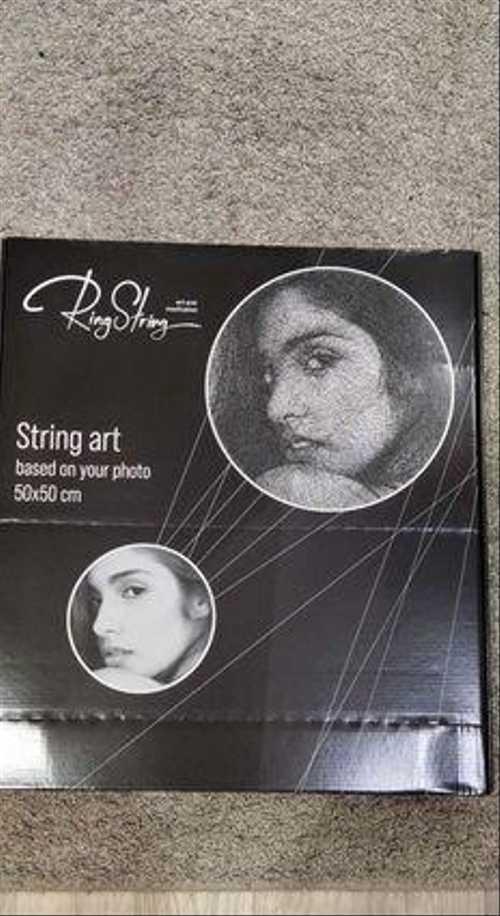 Картина нитями Ring String