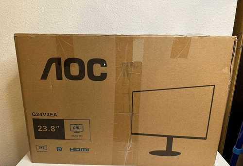 AOC Q24V4EA QuadHD IPS 24" Новый Гарантия Чек