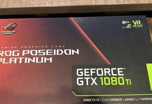 Видеокарта asus 1080ti poseidon platinum