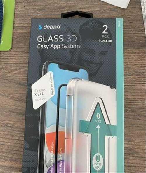 Защитное стекло deppa для iPhone 11