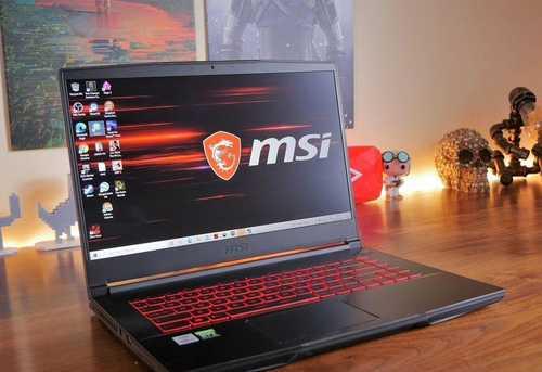 MSI GF65 i5/RTX/16/512SSD/144GHz/15.6/NEW