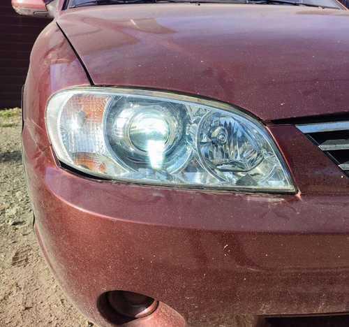 Фары kia spectra bi LED