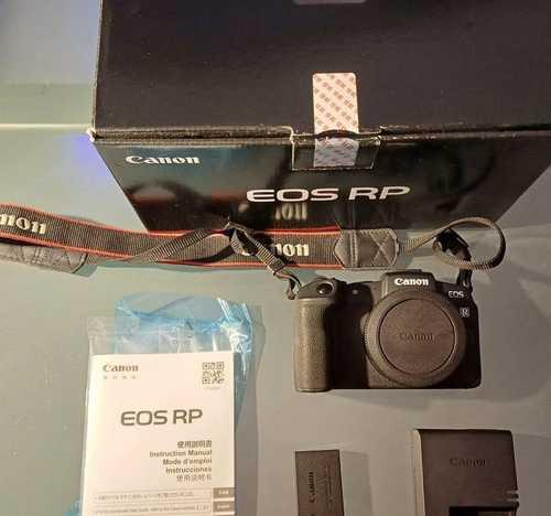 Беззеркальный фотоаппарат canon eos RP body