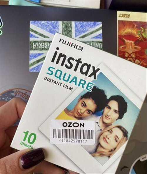 Катриджи для instax квадратные