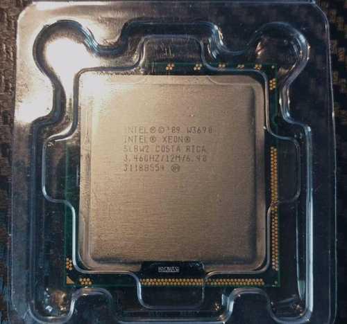 Xeon W3690 3.73GHz 12Mb LGA1366 6 ядер 12 потоков