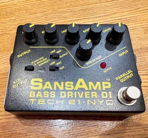 Sansamp bass driver di