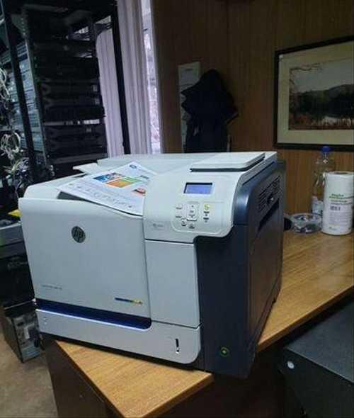 Цветной лазерный принтер hp lj color 500 m551