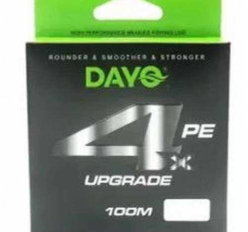 Плетеный шнур upgrade PE X4 dayo 100м 0,045 2,3кг