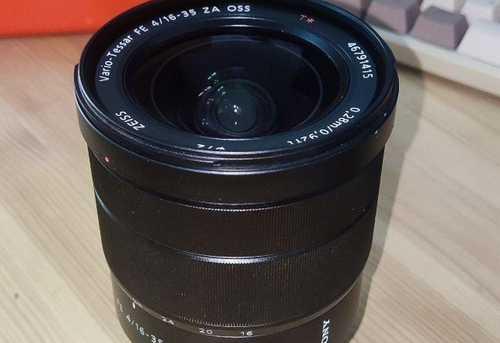 Объектив Carl Zeiss 16-35 f4.0 (SEL1635Z) E-mount