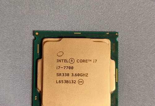 Процессор Intel core i7 7700