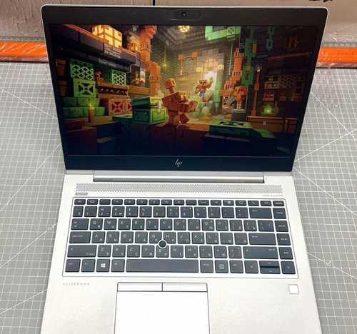 14" HP EliteBook 745 G6, Ryzen 5 PRO, RAM 8 ГБ, 256 ГБ, Radeon Vega 8