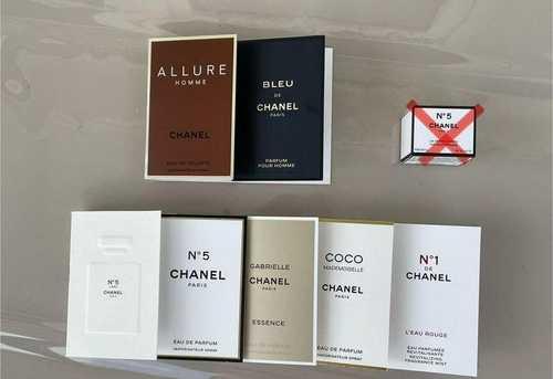 Пробники Chanel,миниатюры Chanel,парфюмерия