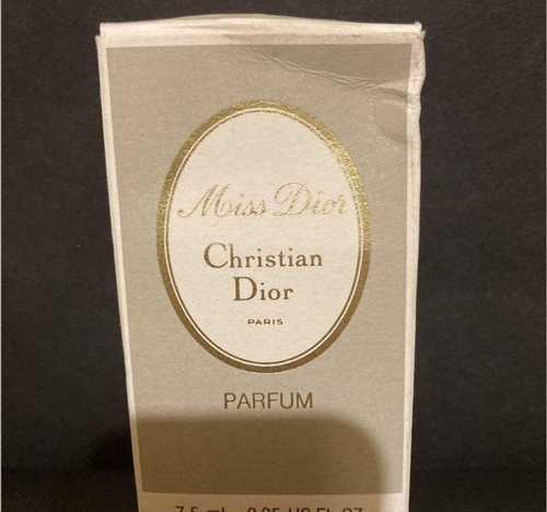 Christian Dior Miss Dior 7,5мл винтаж