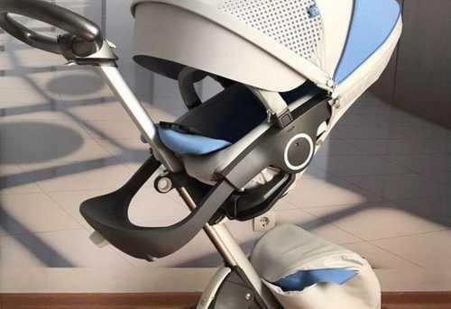 Коляска Stokke Xplory V5 Athleisure Marina Blue