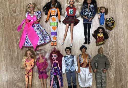 Куклы Барби Mattel 90-х Кен Келли Шелли