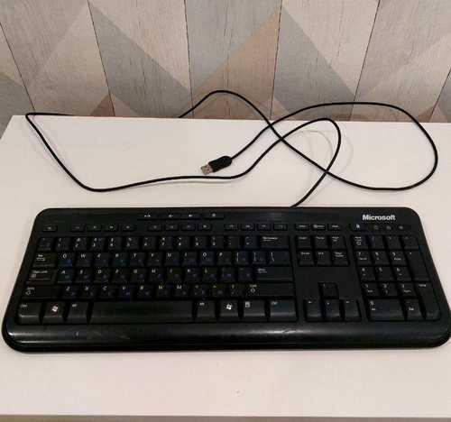 Клавиатура microsoft wired keyboard 600