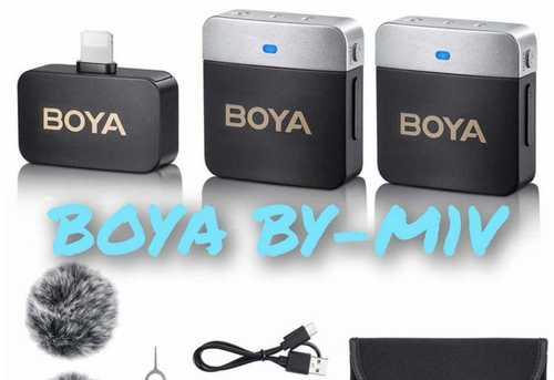 Петличный микрофон Boya для iPhone