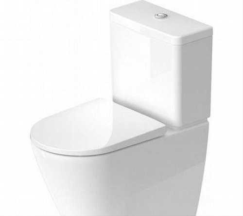 Унитаз напольный комбинированный Duravit Rimless