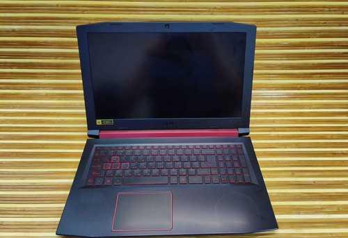 Игровой ноутбук acer nitro / intel i5 / GTX 1050