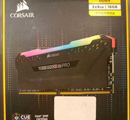 Оперативная память Corsair vengeance RGB Pro 16 Gb