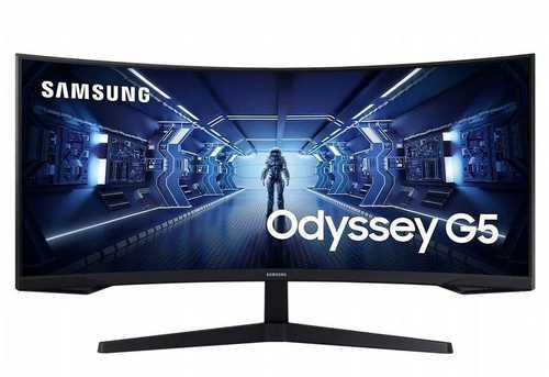 Монитор Samsung Odyssey G5 C34G55twwi 34", черный