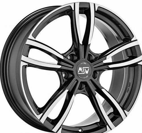 MSW 73 : 8x18 5*112 Et:42 Dia:73,1 Grey Full Polished