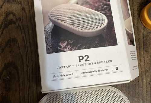 Bang olufsen beoplay p2 портативная акустика