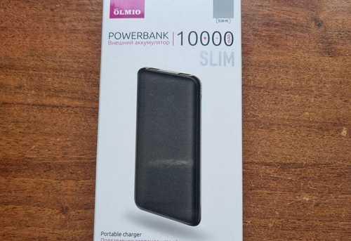 Внешний аккумулятор olmio Slim 10000 mAh