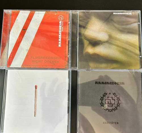 CD диски Rammstein. PinkFloyd. Enigma