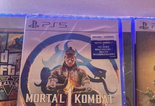 Mortal kombat 1 ps5 (новый,запечатанный,диск)